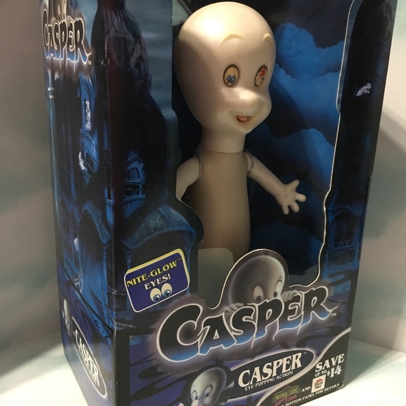 Tyco | Toys | Casper The Friendly Ghost Vtg 9s Eyes Glow Pop | Poshmark